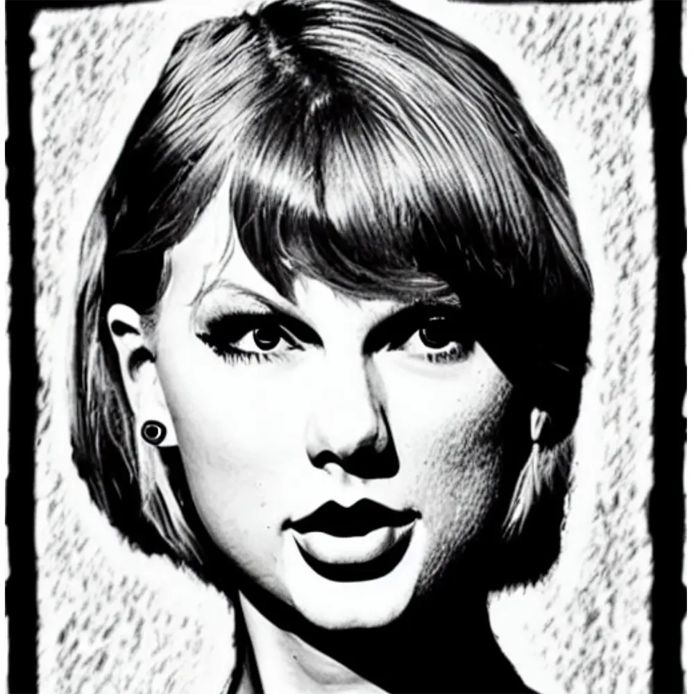 Taylor Swift in the style of Pablo Picasso 16 - Artists Meet Artists