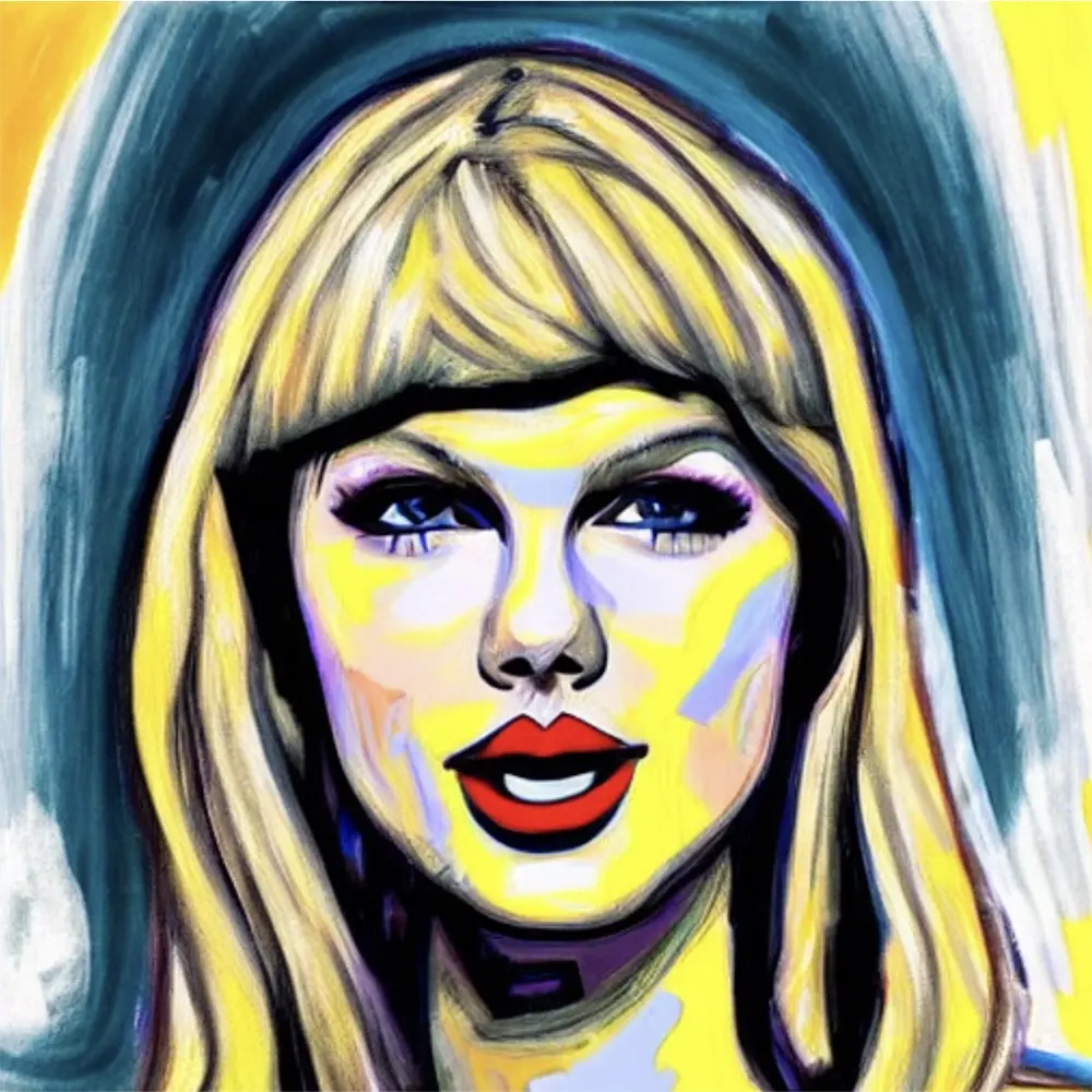 Taylor Swift in the style of Pablo Picasso 24 - Artists Meet Artists
